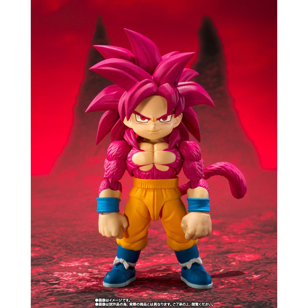 Bandai S.H.Figuarts Dragon Ball Daima Super Saiyan 4 Goku MINI – Figure ...