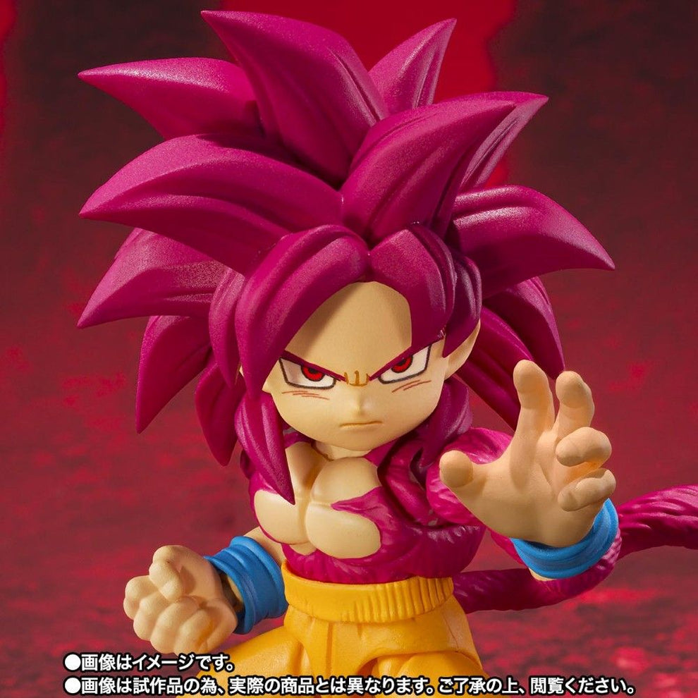 Bandai S.H.Figuarts Dragon Ball Daima Super Saiyan 4 Goku MINI – Figure ...